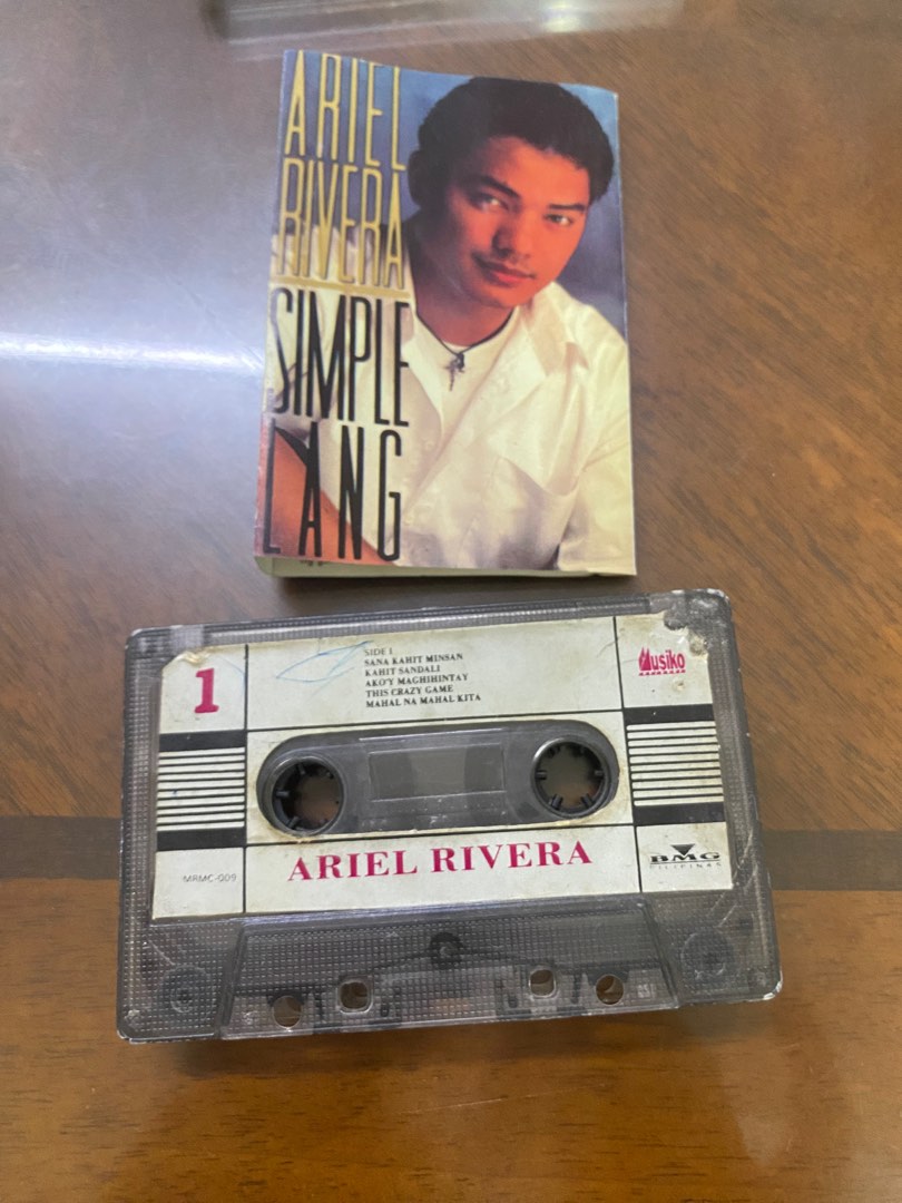 Ariel Rivera - Self-Titled Album - OPM Philippines Original Music Album Cassette Tape - Wrong ...