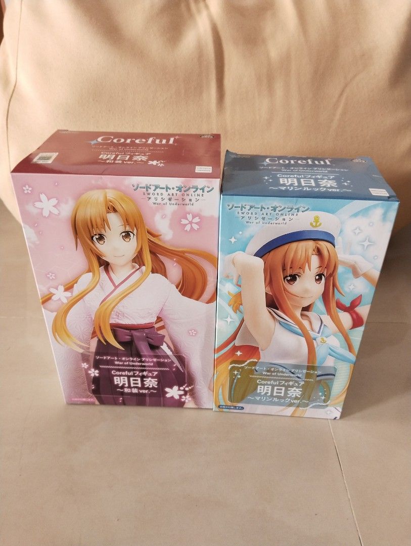 Asuna yuuki coruful taito figure set, Hobbies & Toys, Toys & Games on ...