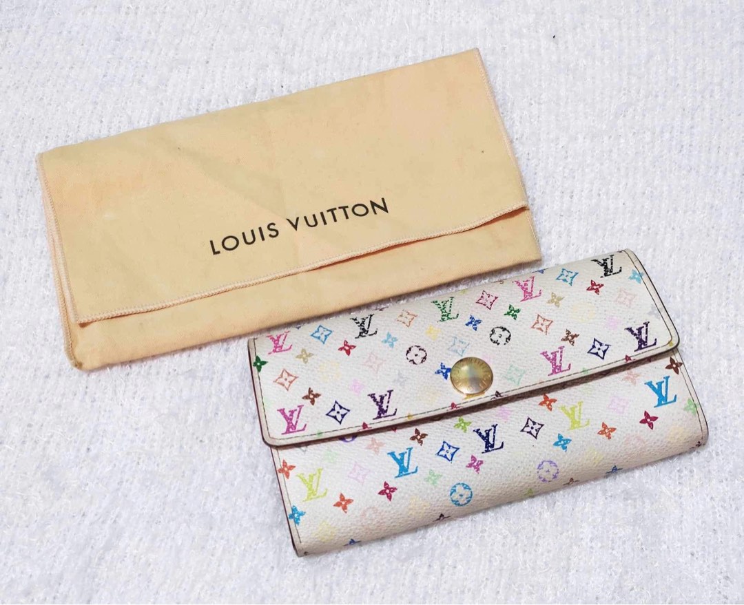Authentic Lv Multicolor longwallet, Women's Fashion, Bags & Wallets ...