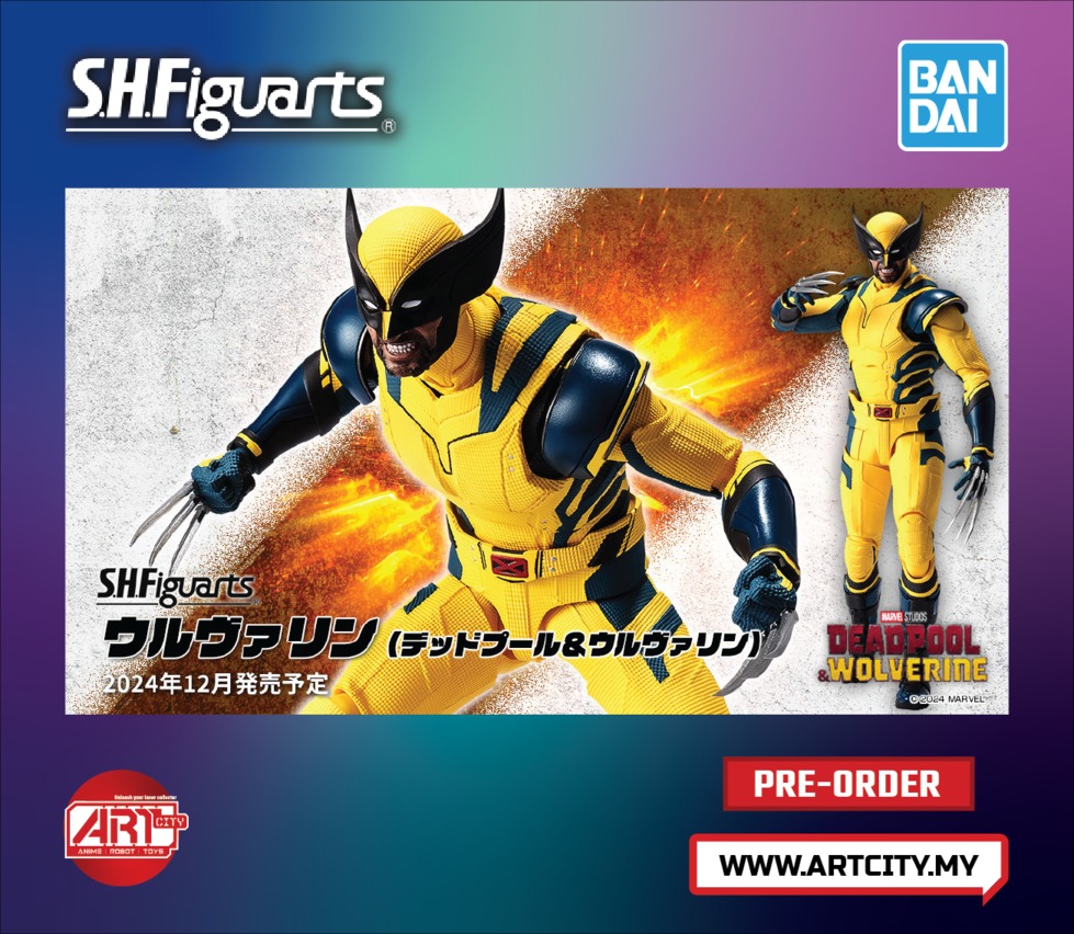 Bandai S.H.Figuarts - SHF Wolverine - Deadpool & Wolverine, Hobbies ...