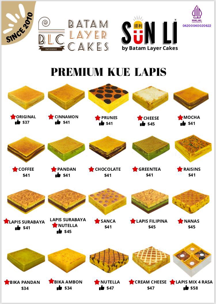 Batam Layer Cake - Lapis, Food & Drinks, Homemade Bakes on Carousell