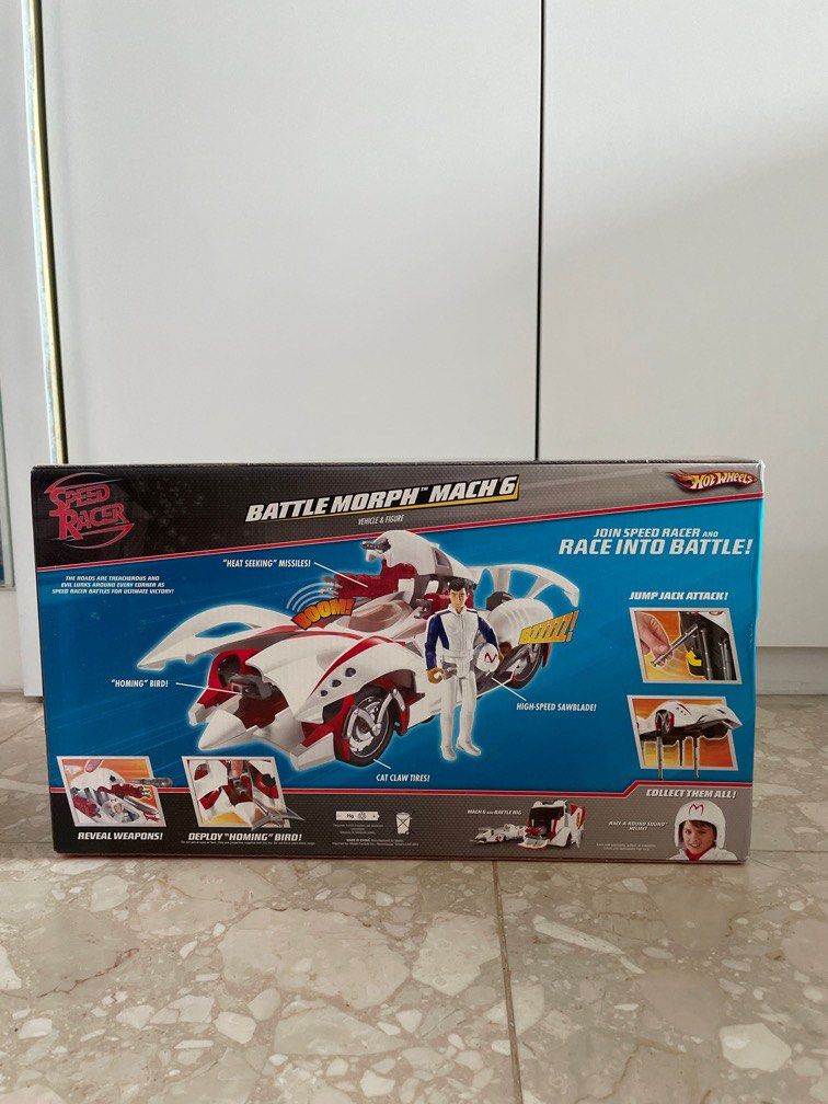 Battle Morph Mach 6 Speed Racer, Hobbies & Toys, Toys & Games on Carousell