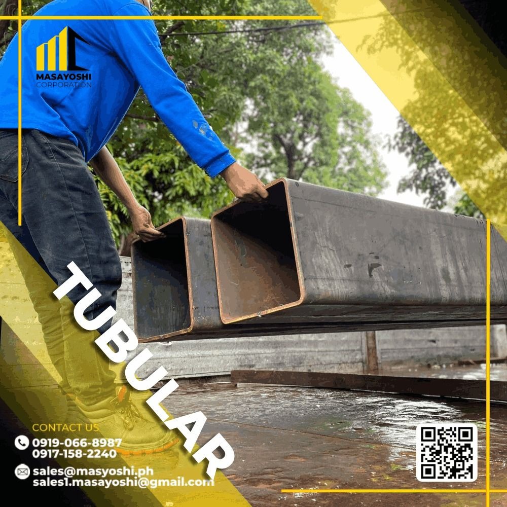 B.I. (Black Iron) Tubular 150mm x 50mm x 1.5mm thick 6 meter 1 ...