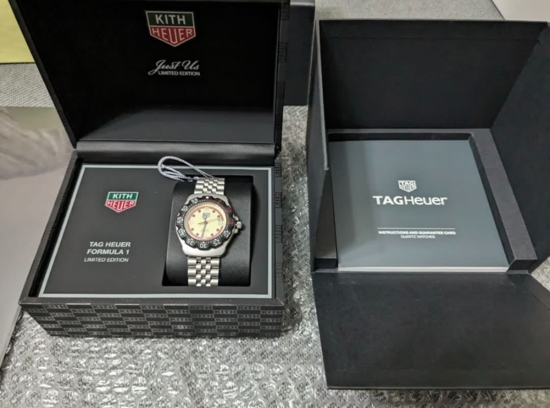 BRAND NEW Kith Tag Heuer x Kith F1 Watch, Men's Fashion, Watches ...