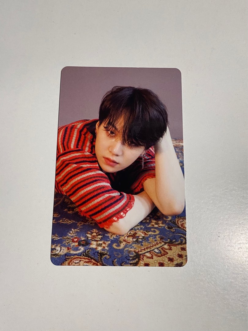 BTS PHOTOCARD YOONGI TEAR O / SUGA LOVE YOURSELF LY RPC PC POCA NAMJOON ...