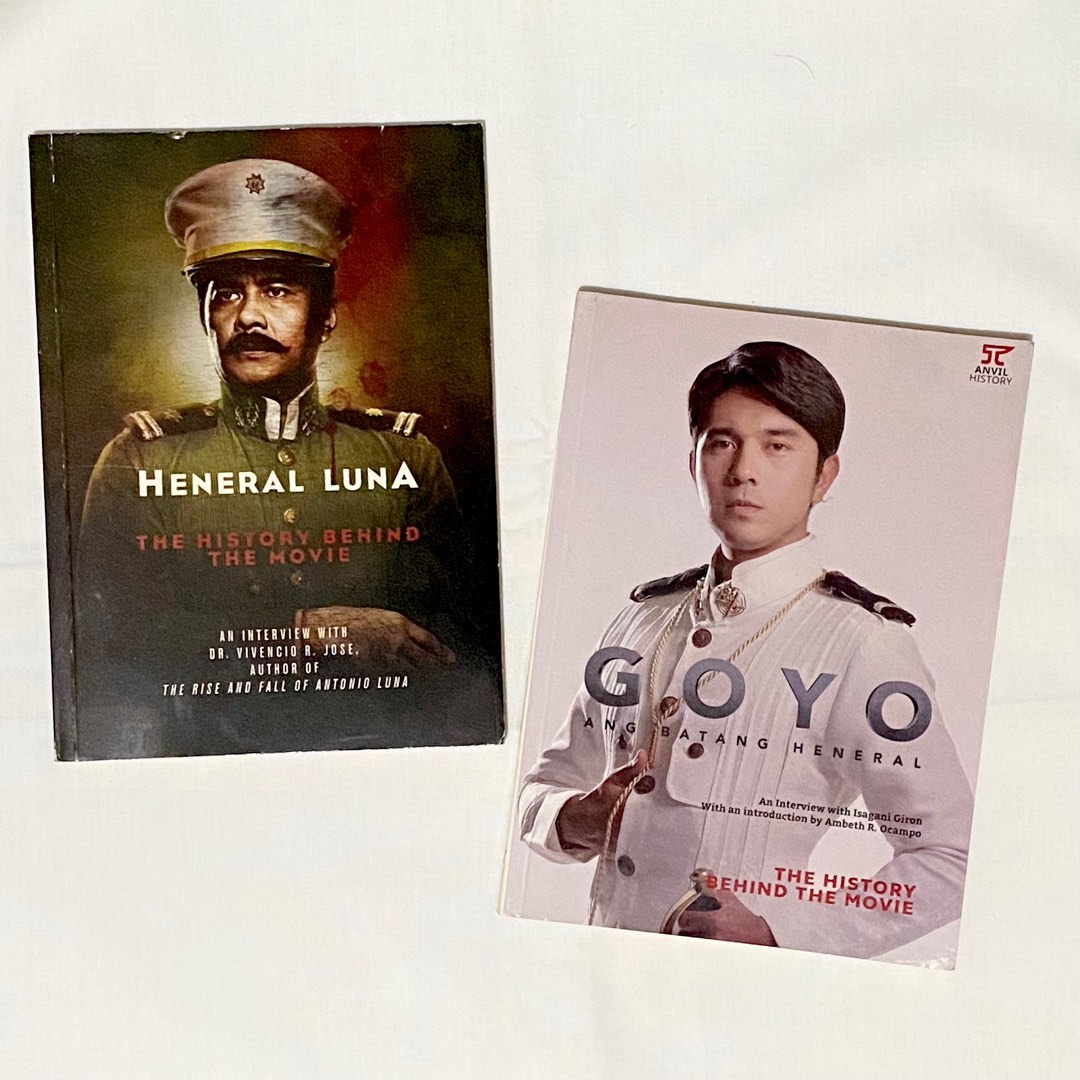 (Bundle) Goyo and Heneral Luna: The History Behind the Movie, Hobbies ...