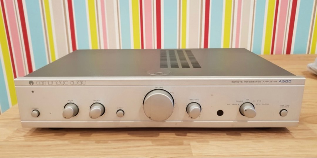 Cambridge Audio INTEGRATED AMPLIFIER A500, Audio, Soundbars, Speakers ...