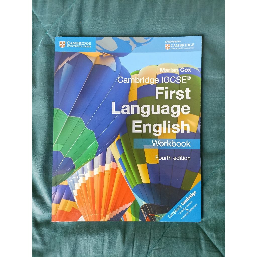 Cambridge IGCSE First Language English Workbook Fourth Edition O Level ...