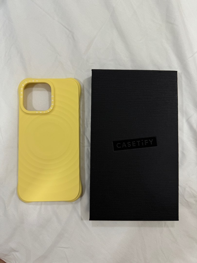 Casetify Ripple Case Buttercream for iPhone 15 Promax, Mobile Phones ...