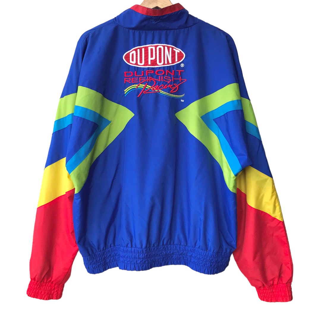 Chase DuPont Racing Jeff Gordon NASCAR Vintage Jacket, Men's Fashion ...