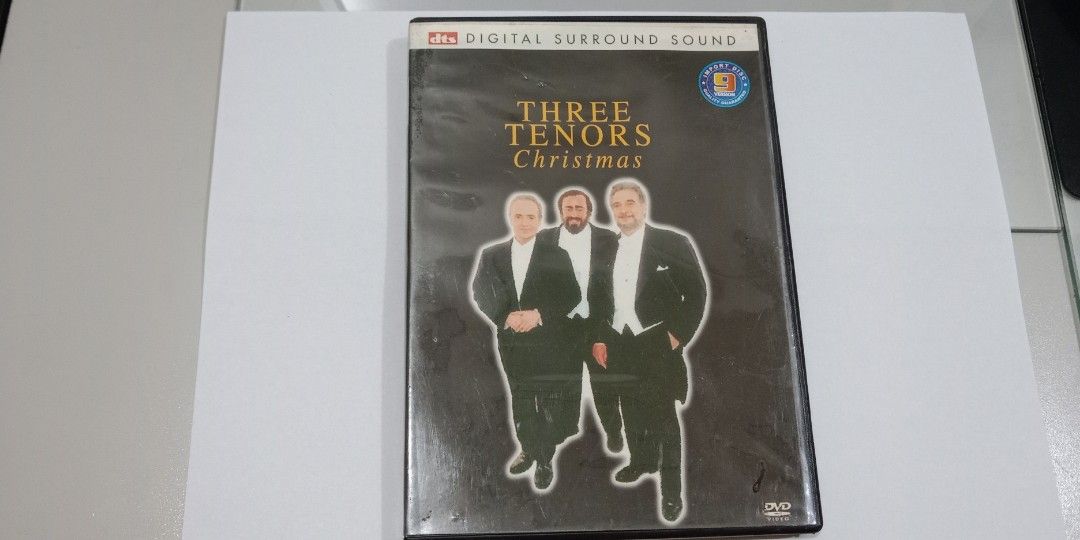 Classic vintage DVD Three Tenors Christmas, Hobbies & Toys, Music ...