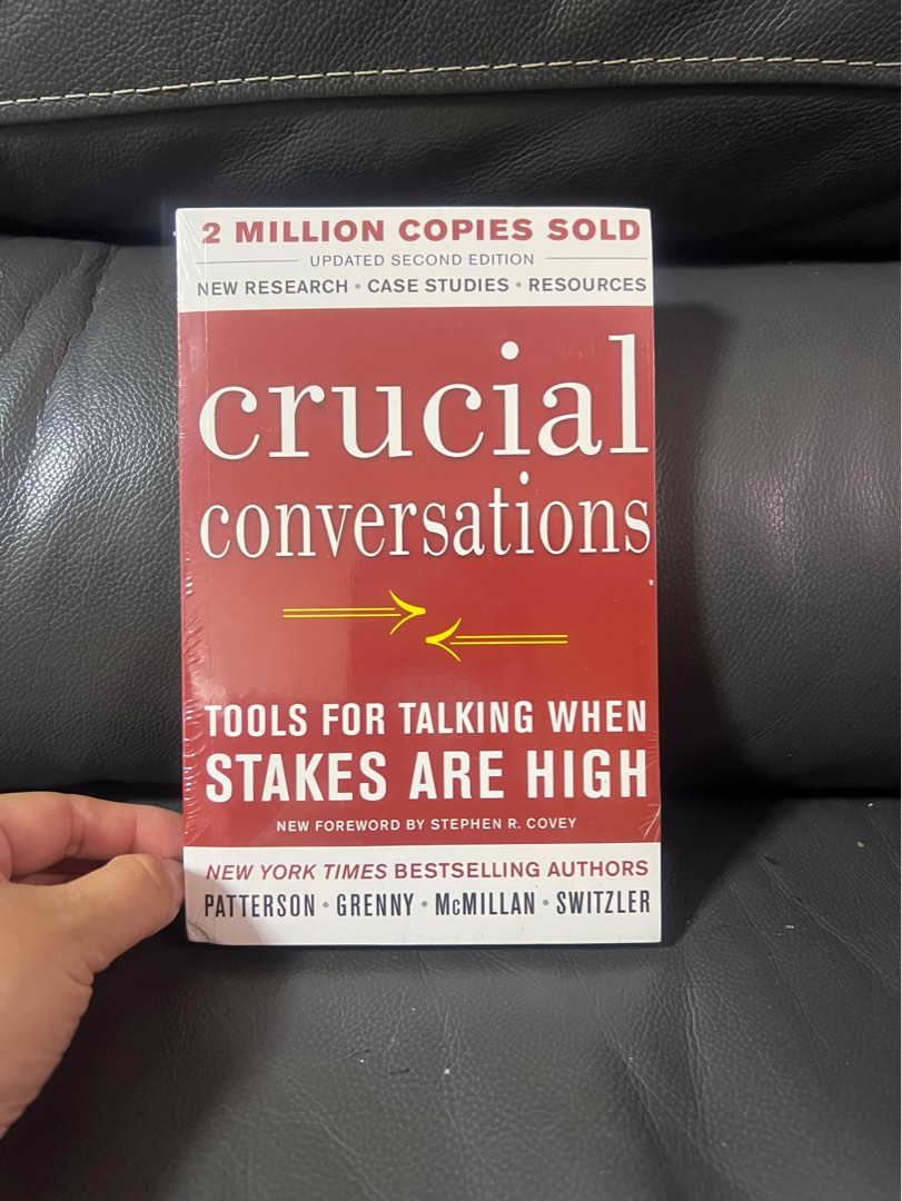 【現貨】Crucial Conversations: Tools for Talking When Stakes are High ...