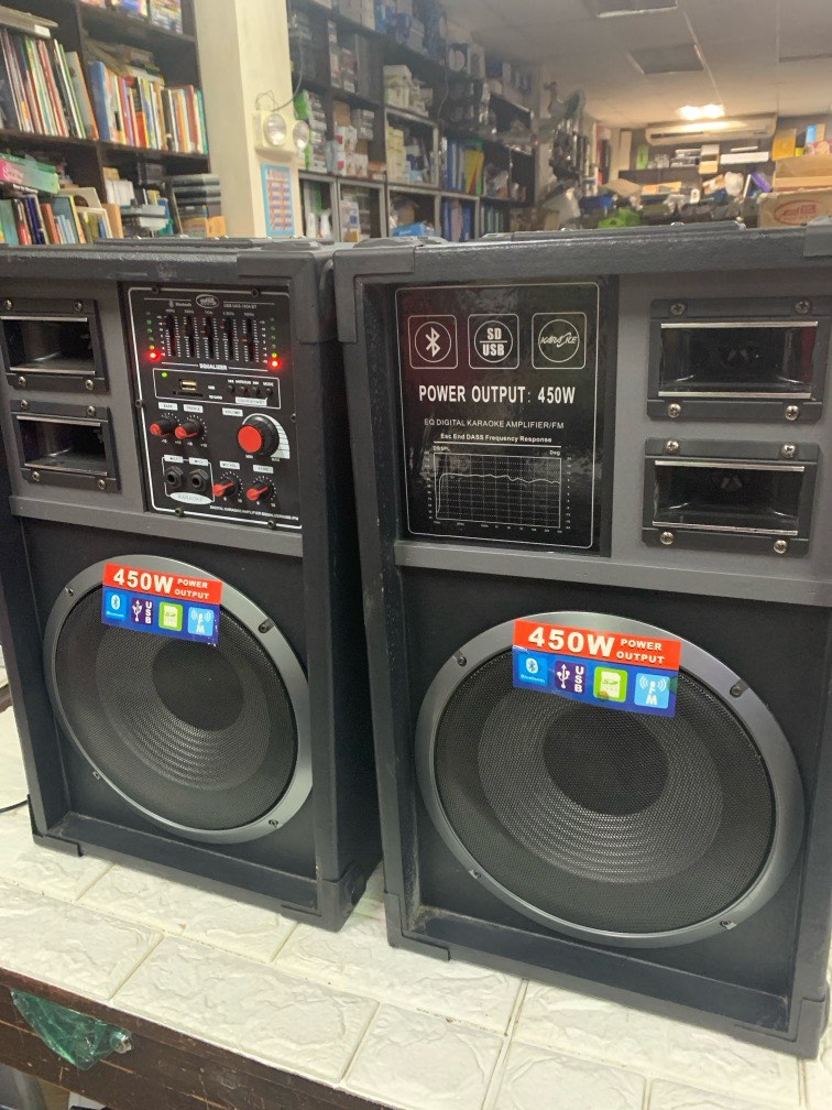 Dbaudio Amplified Speaker UAS 1034BT 450wattsx2 Max Power - 220volts ...