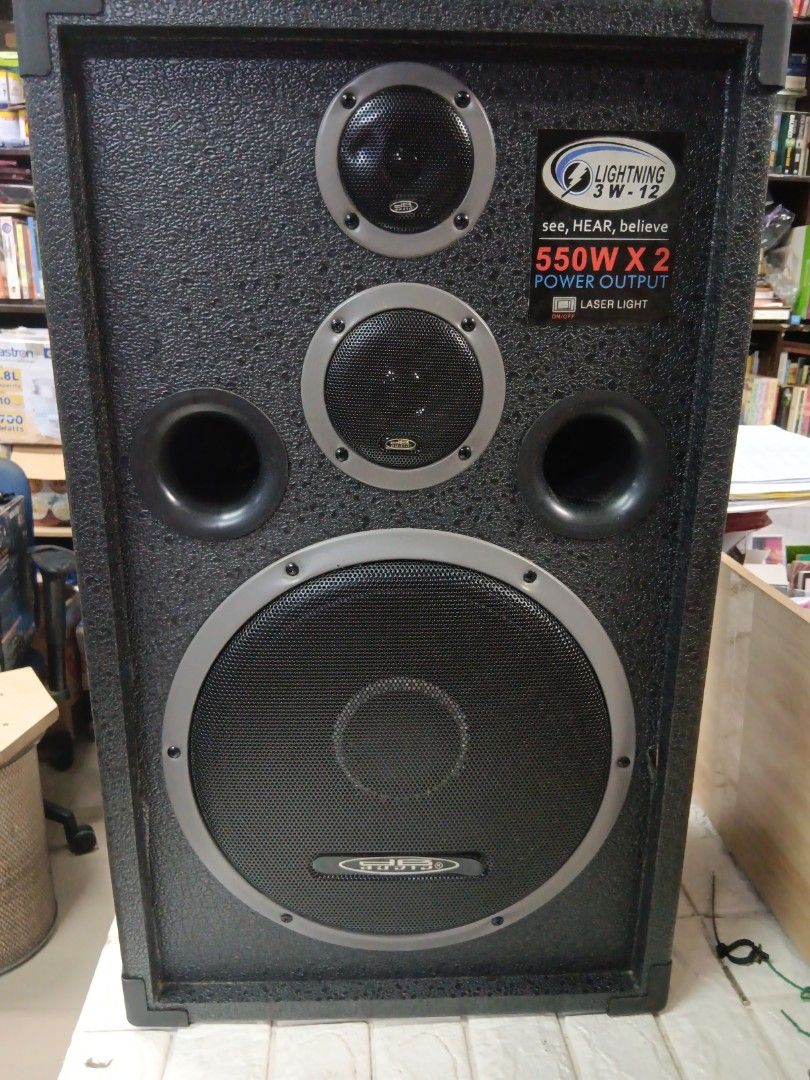 Dbaudio Lightning 3Way 12" Speaker 550watts Power Output with Laser ...