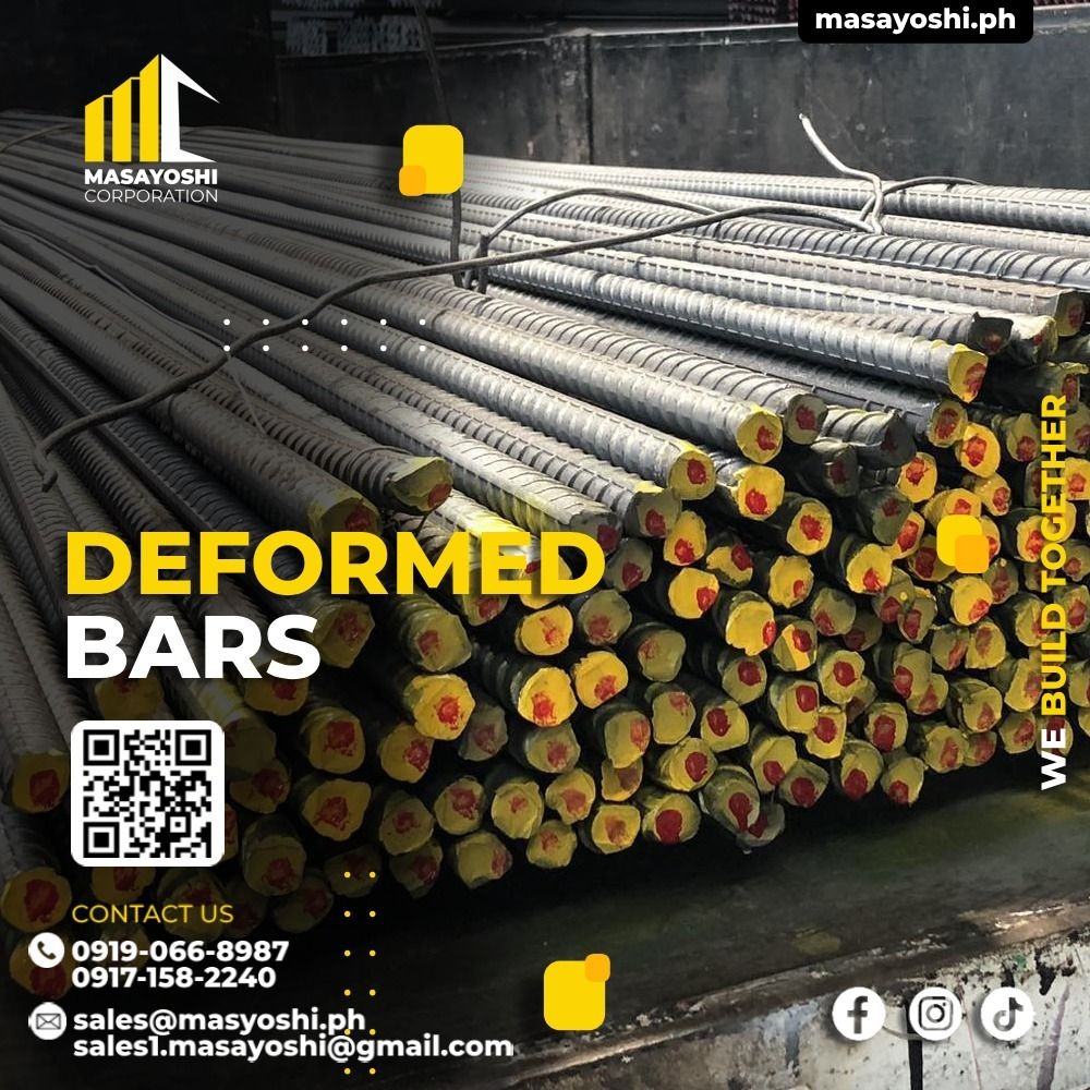 Deformed Bar | Deformed Bar Grade 40 8mm x 6meters | RSB | Corrugated ...