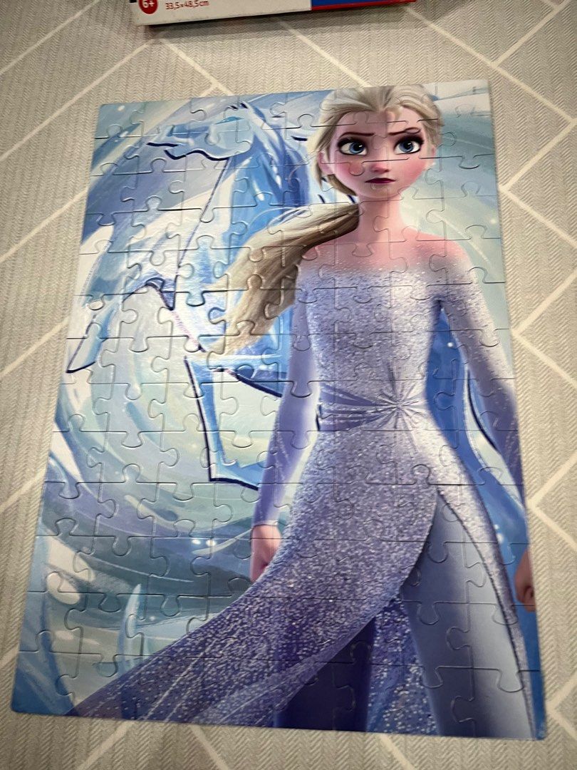 Disney Frozen Elsa puzzle, Hobbies & Toys, Toys & Games on Carousell