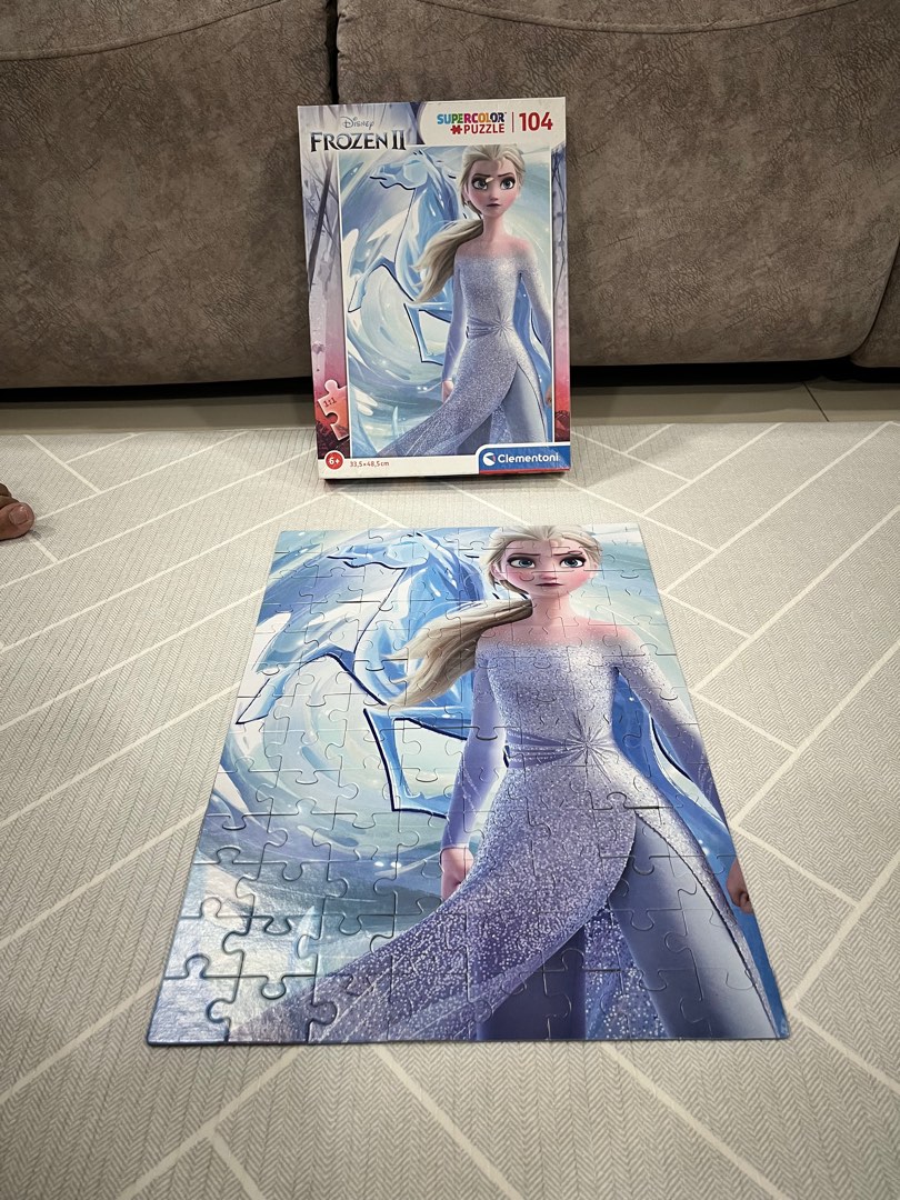 Disney Frozen Elsa puzzle, Hobbies & Toys, Toys & Games on Carousell