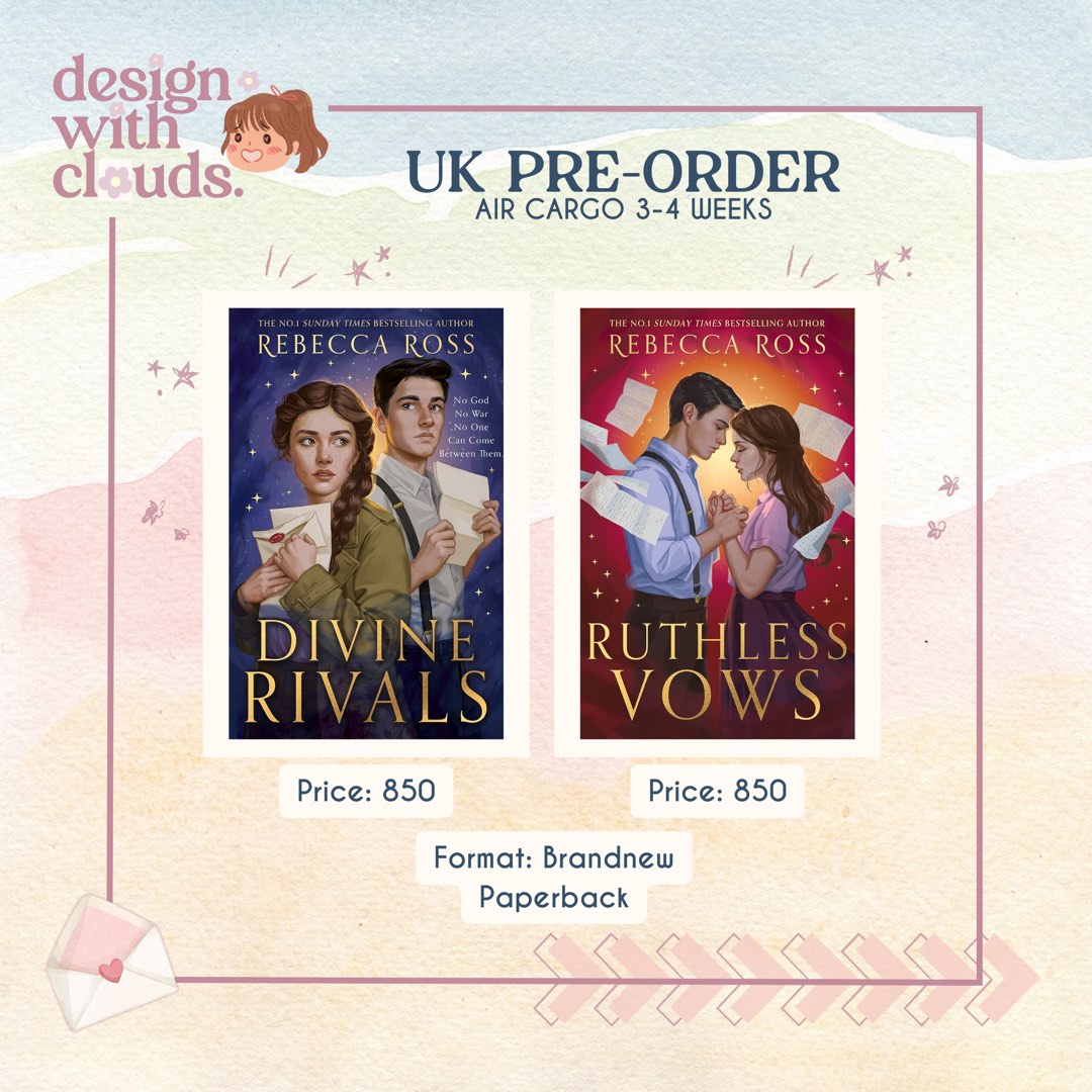 Divine Rivals + Ruthless Vows [PREORDER], Hobbies & Toys, Books ...