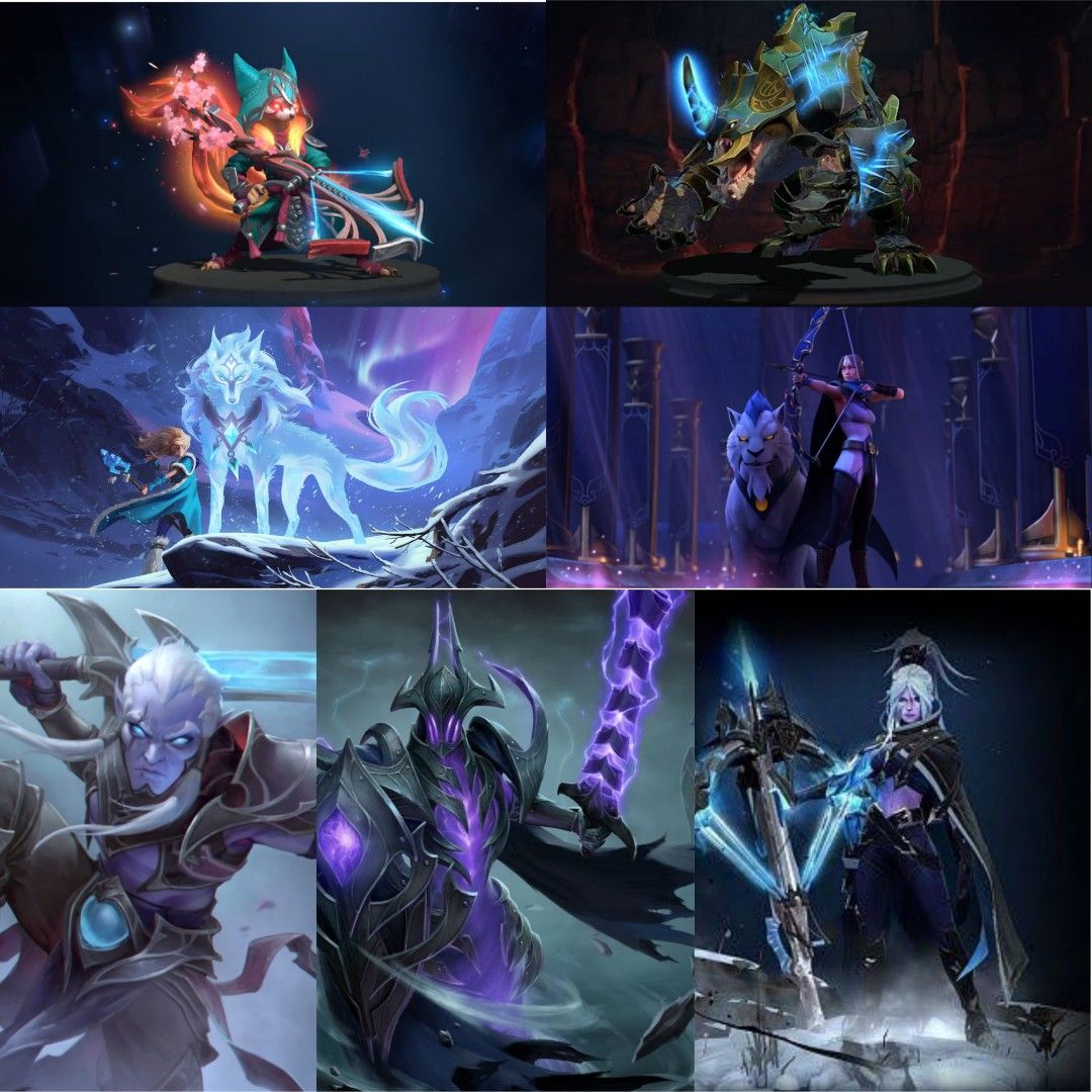 Drow,Razor Arcana Dota 2 Account, Video Gaming, Gaming Accessories, In ...