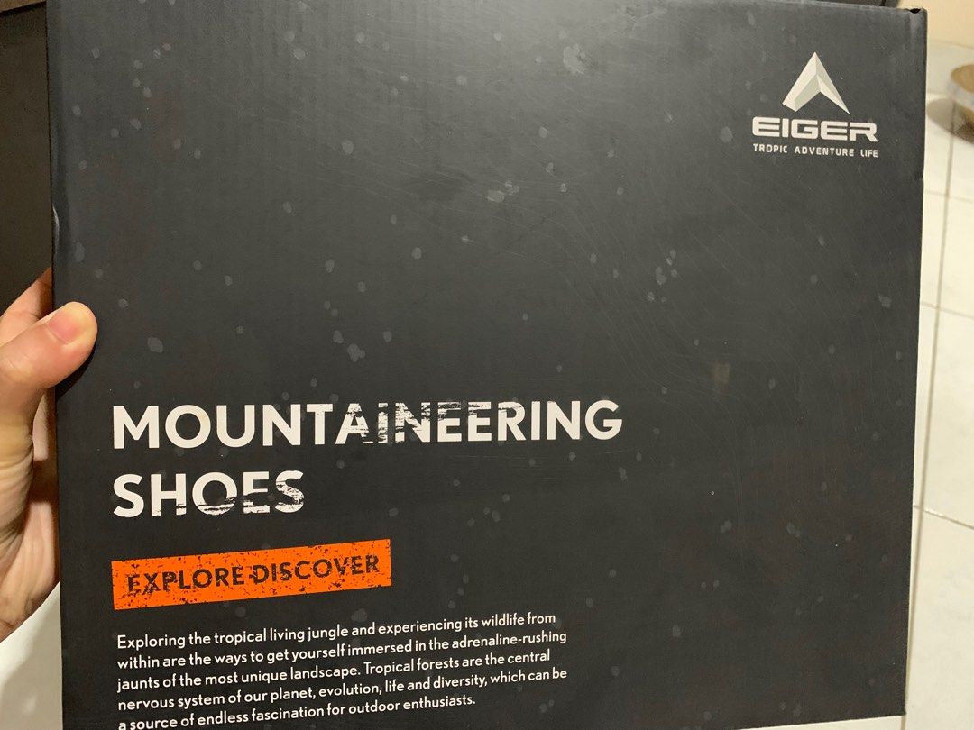 Eiger tarantula sepatu gunung size 39, Olah Raga, Perlengkapan Olahraga ...