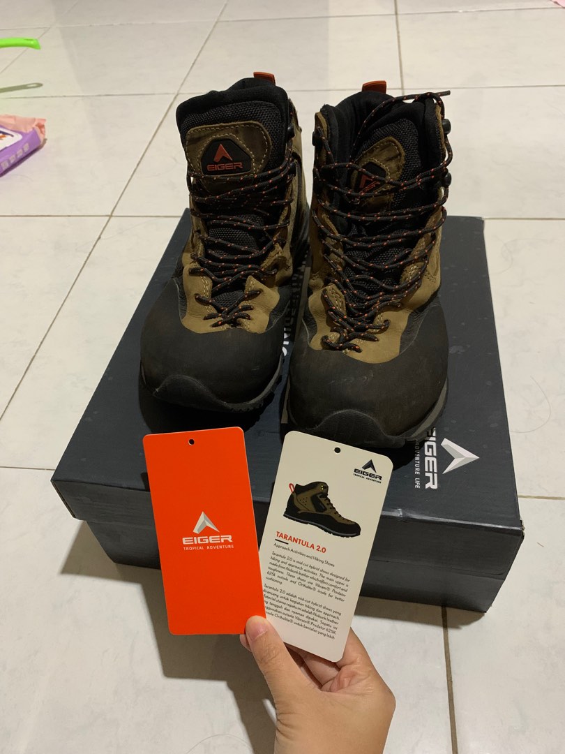 Eiger tarantula sepatu gunung size 39, Olah Raga, Perlengkapan Olahraga ...