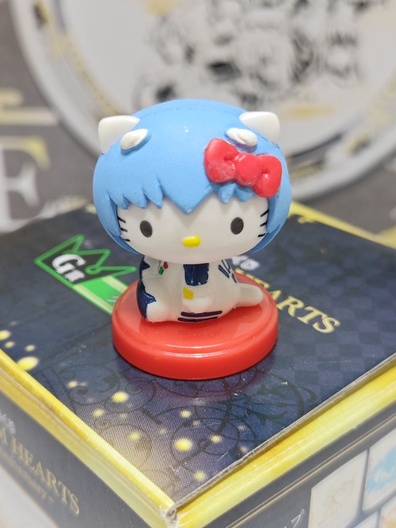 Evangelion x Sanrio - Hello Kitty Rei Ayanami, Hobbies & Toys, Toys ...