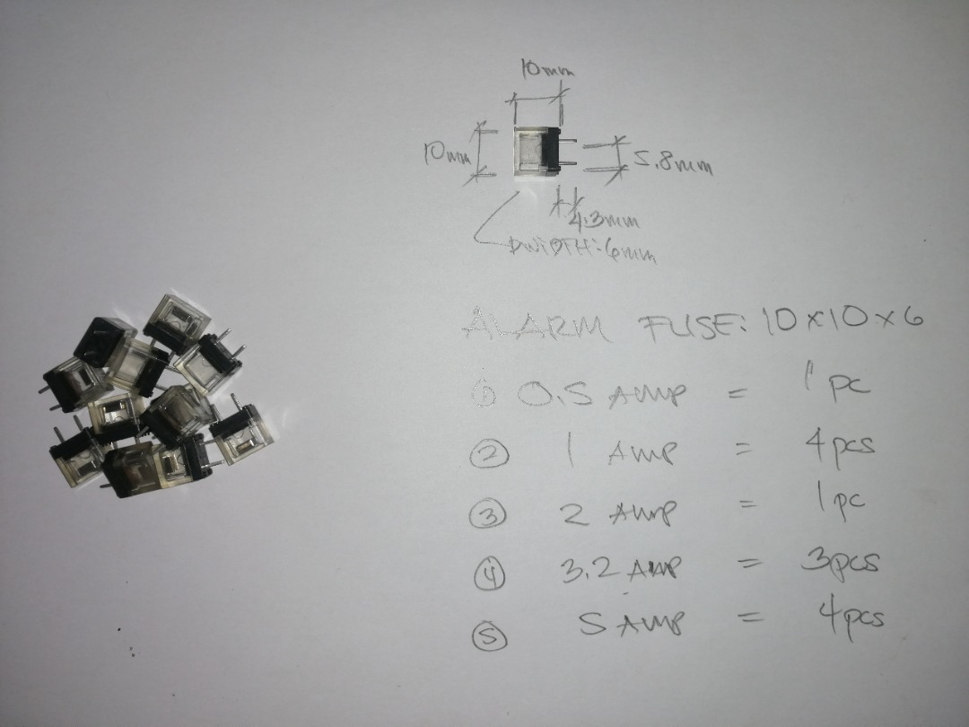 FANUC Daito Micro Fuse 0.5a, 1a, 2a, 3.2a, 5a, Commercial & Industrial ...
