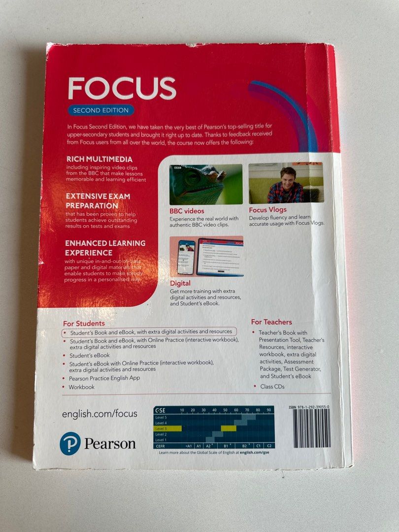 Focus 3 second edition students book, 興趣及遊戲, 書本 & 文具, 教科書 - Carousell