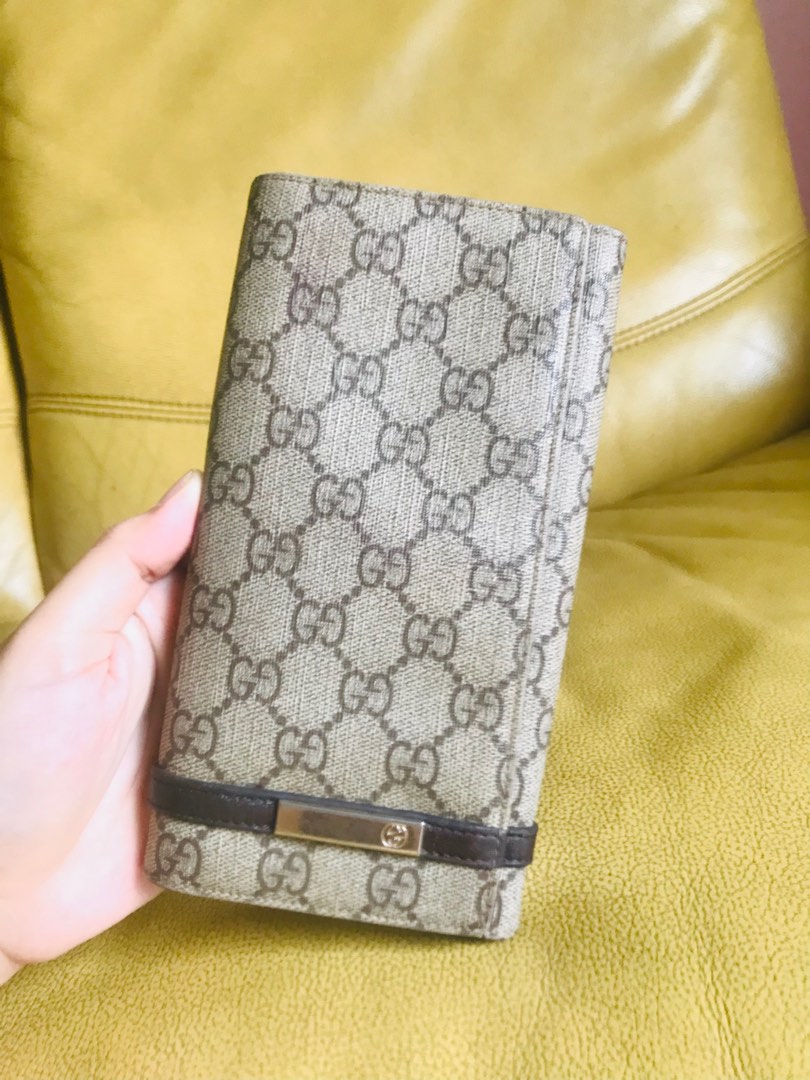 Gg long wallet, Luxury, Bags & Wallets on Carousell