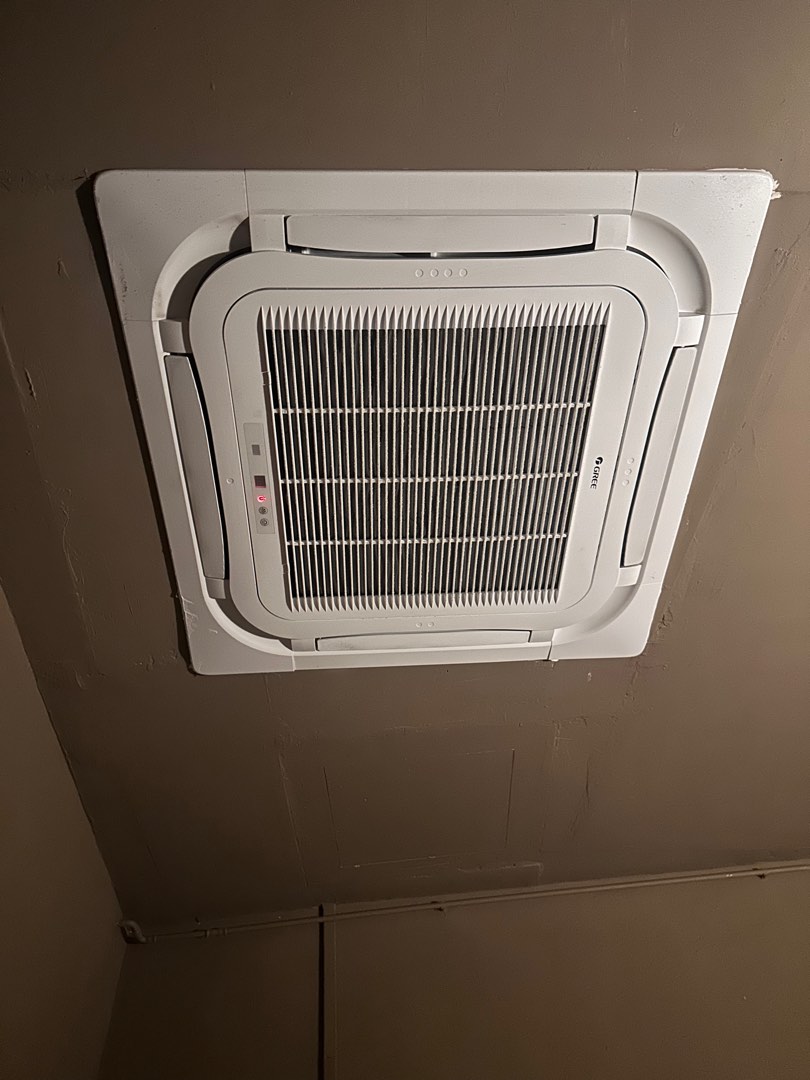 GREE Ceiling Cassette Aircon 30K BTU R32, TV & Home Appliances, Air ...
