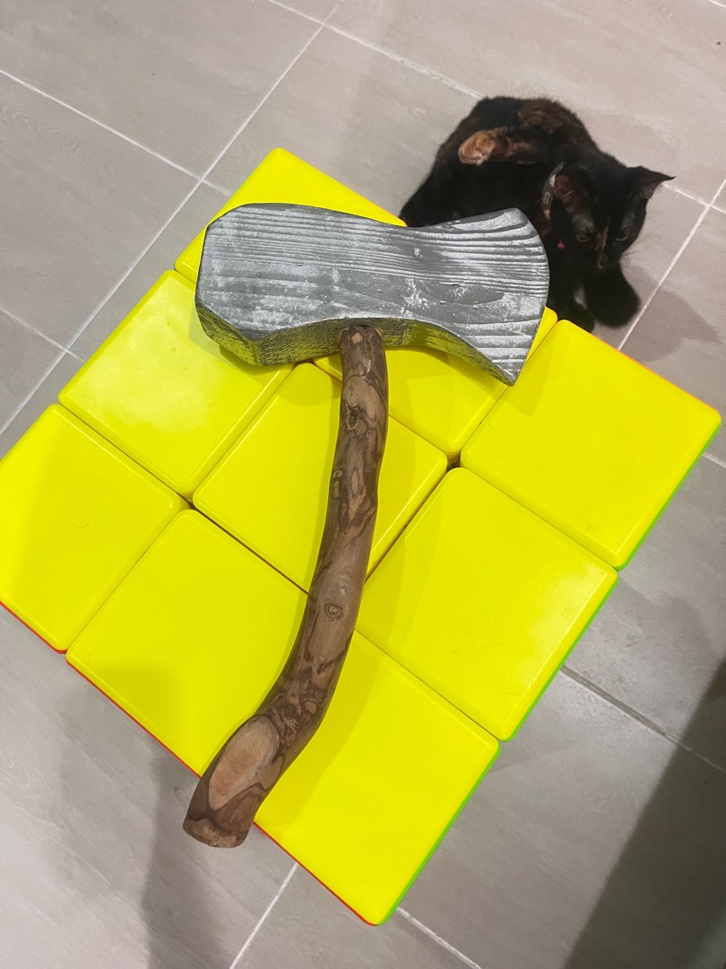 HANDMADE SOLID WOOD PROP, Hobbies & Toys, Toys & Games on Carousell