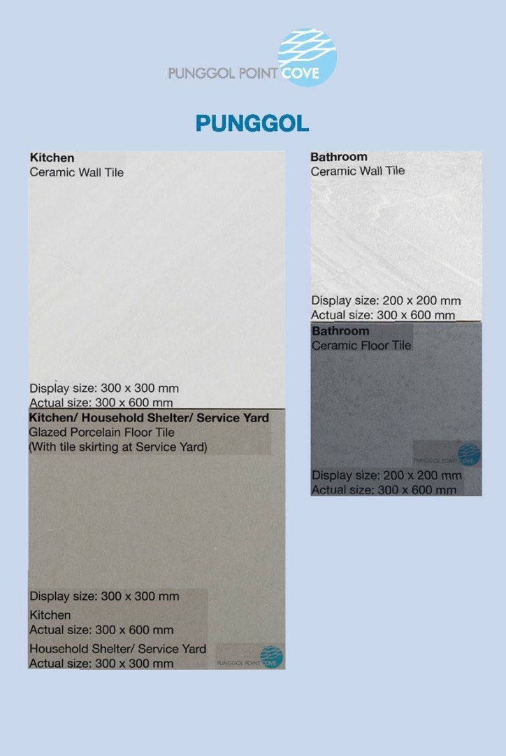 HDB Tiles - Punggol Point Cove (25 pieces available), Everything Else ...