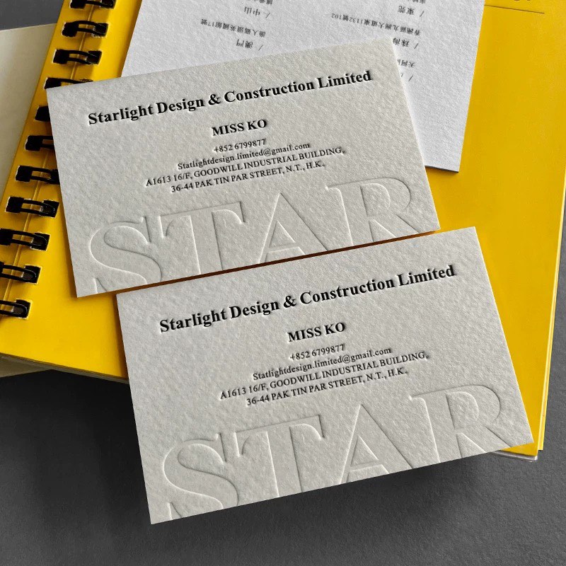 High-end name card design + Deboss Printing, Everything Else, Others on ...