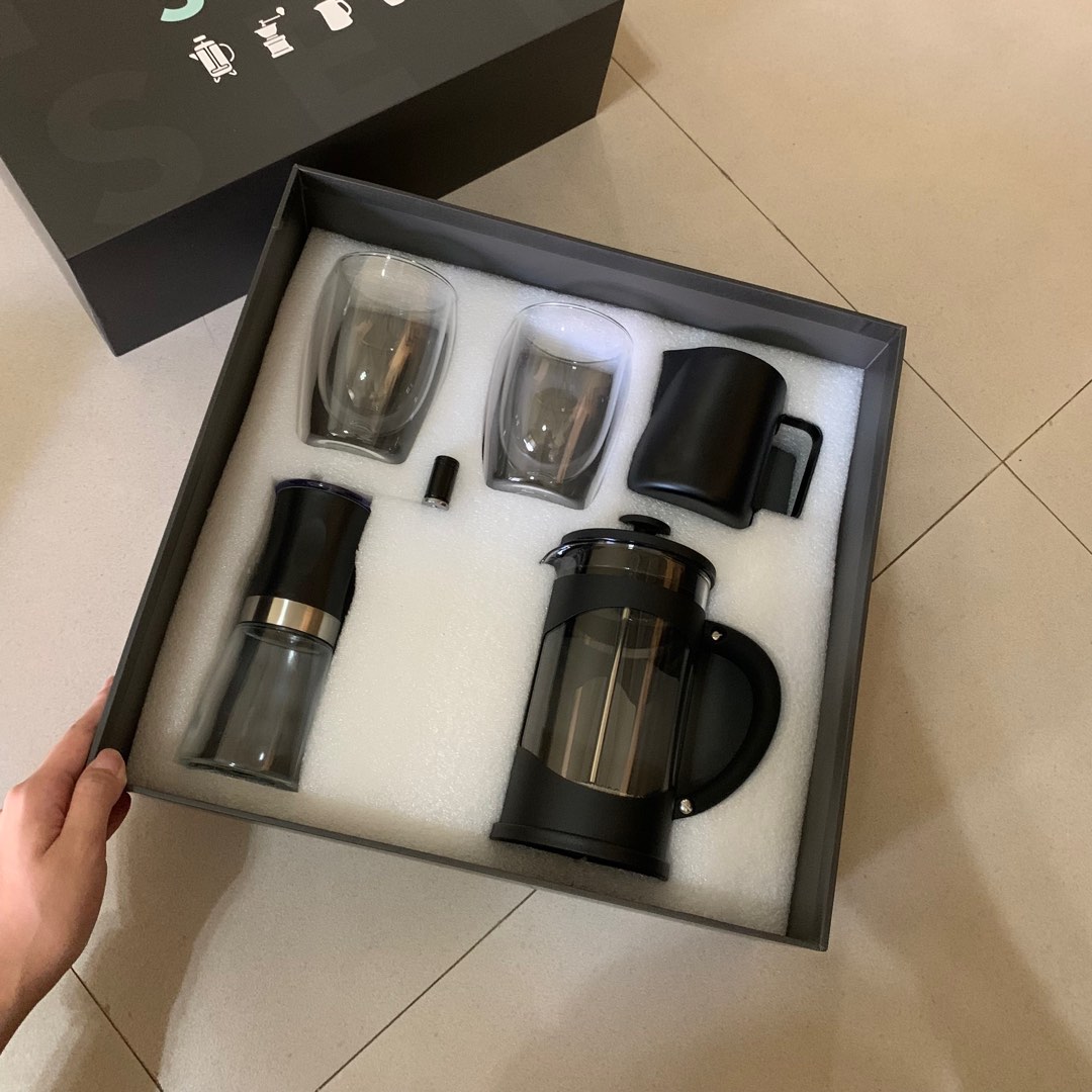 Informa Oppetite Coffee Set Baru with Box Murah Minimalis - Kado Gift ...