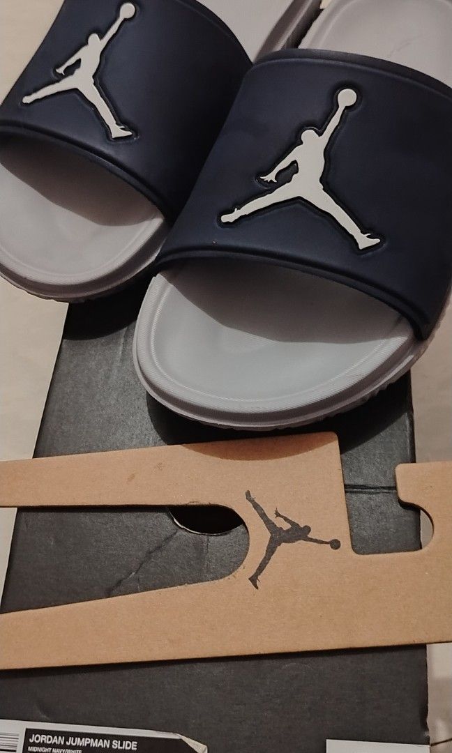 Jordan jumpman slide, Men's Fashion, Footwear, Slippers & Slides on ...