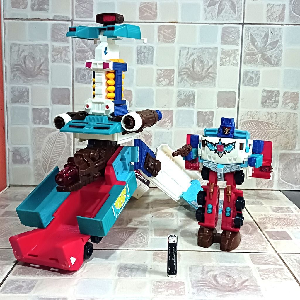 KO G1 VINTAGE TRANSFORMERS THUNDERCLASH TURBOMASTER VINTAGE ROBOT ...