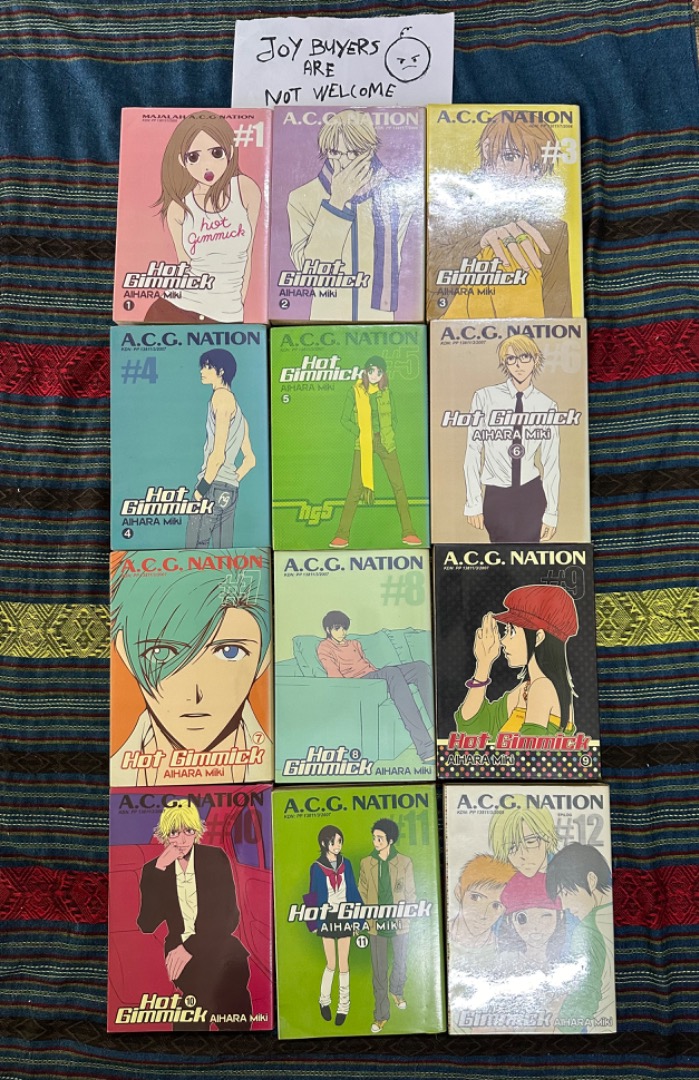 KOMIK MANGA HOT GIMMICK FULL SET 1-12 GEMPAKSTARZ, Hobbies & Toys, Books & Magazines, Comics ...