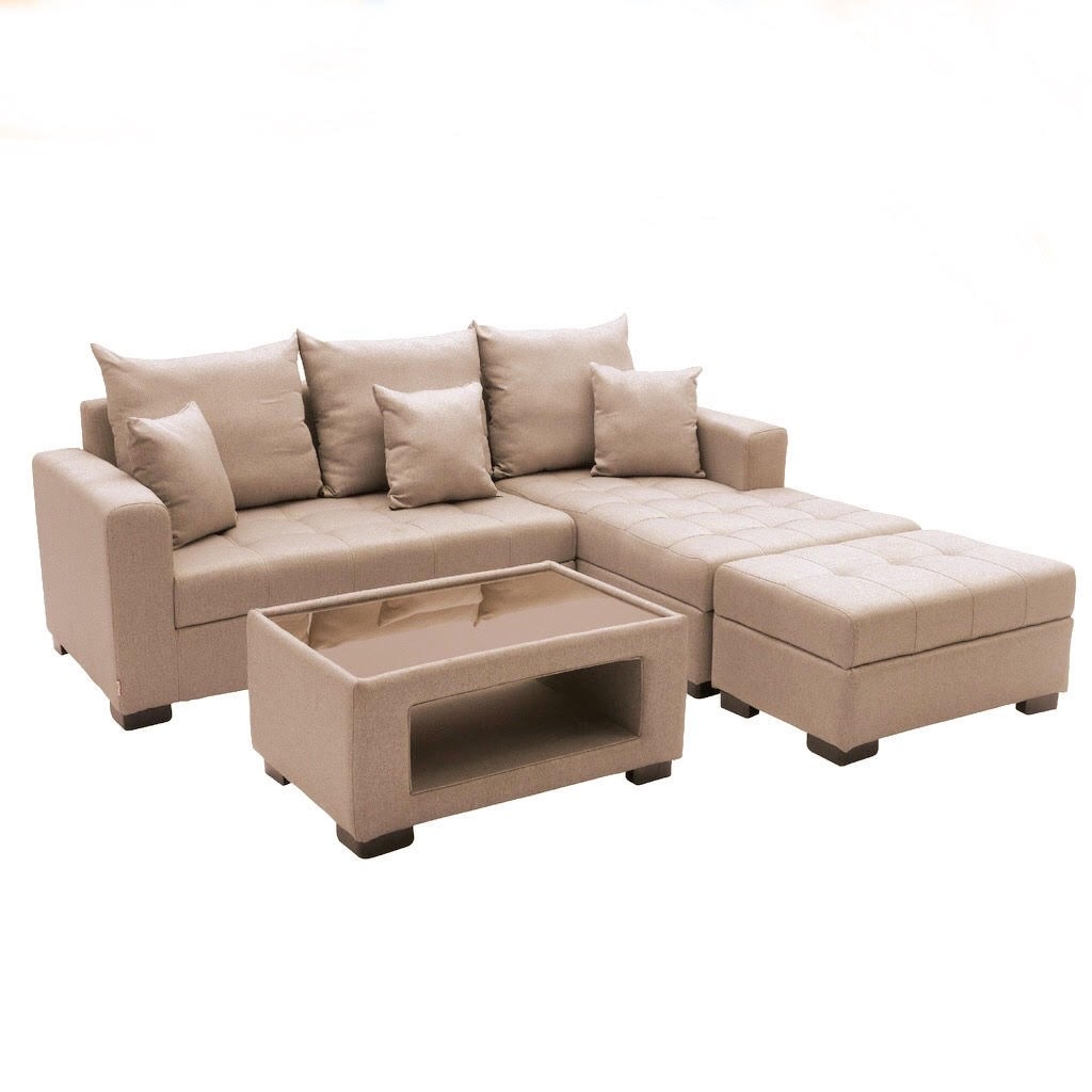 L Shaped Sofa Set Sala, Furniture & Home Living, Furniture, Sofas on ...