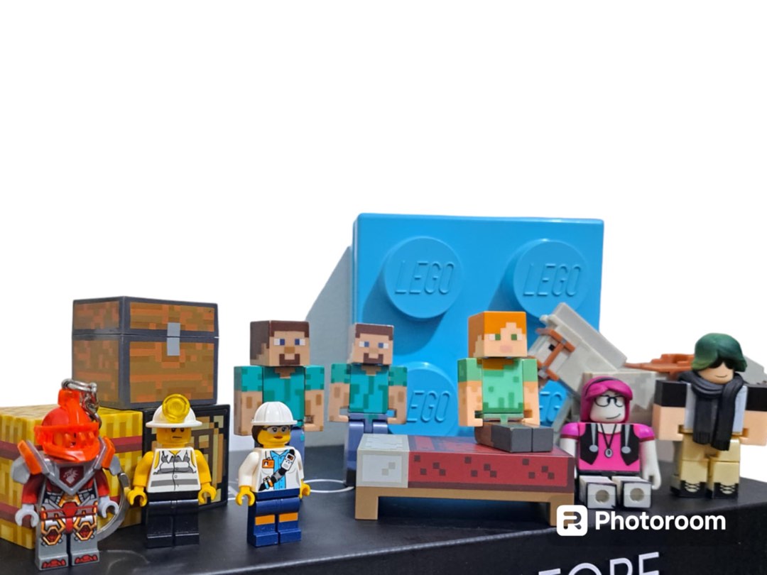 Lego,Minecraft and Roblox Bundle, Hobbies & Toys, Toys & Games on Carousell