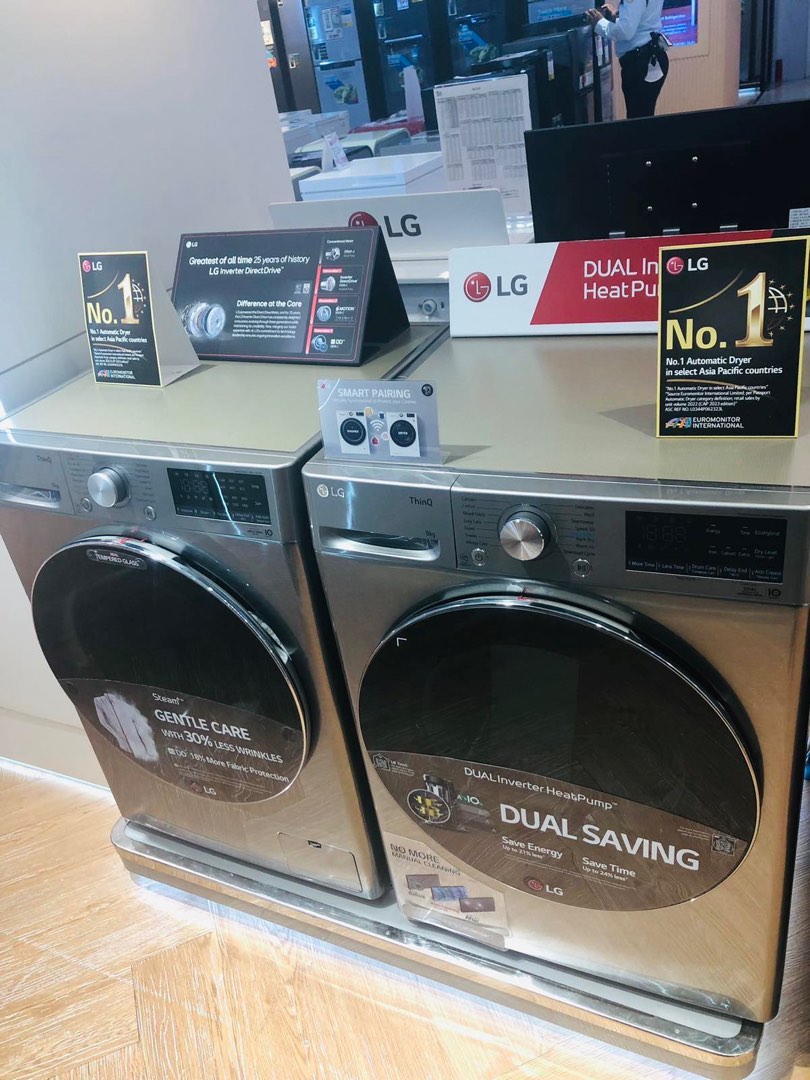 LG BUNDLE WASHER DRYER AND WASH TOWER, TV & Home Appliances, Washing ...