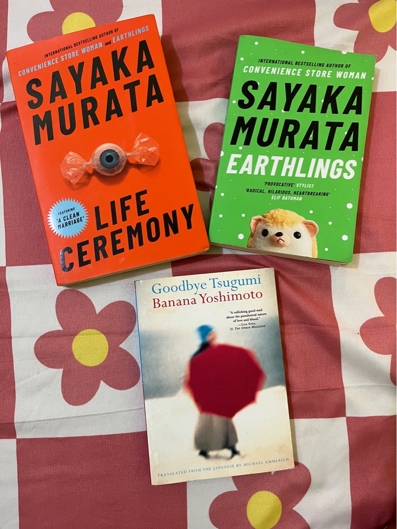 Life Ceremony, Earthlings, (Sayaka Murata) & Goodbye Tsugumi (Banana ...