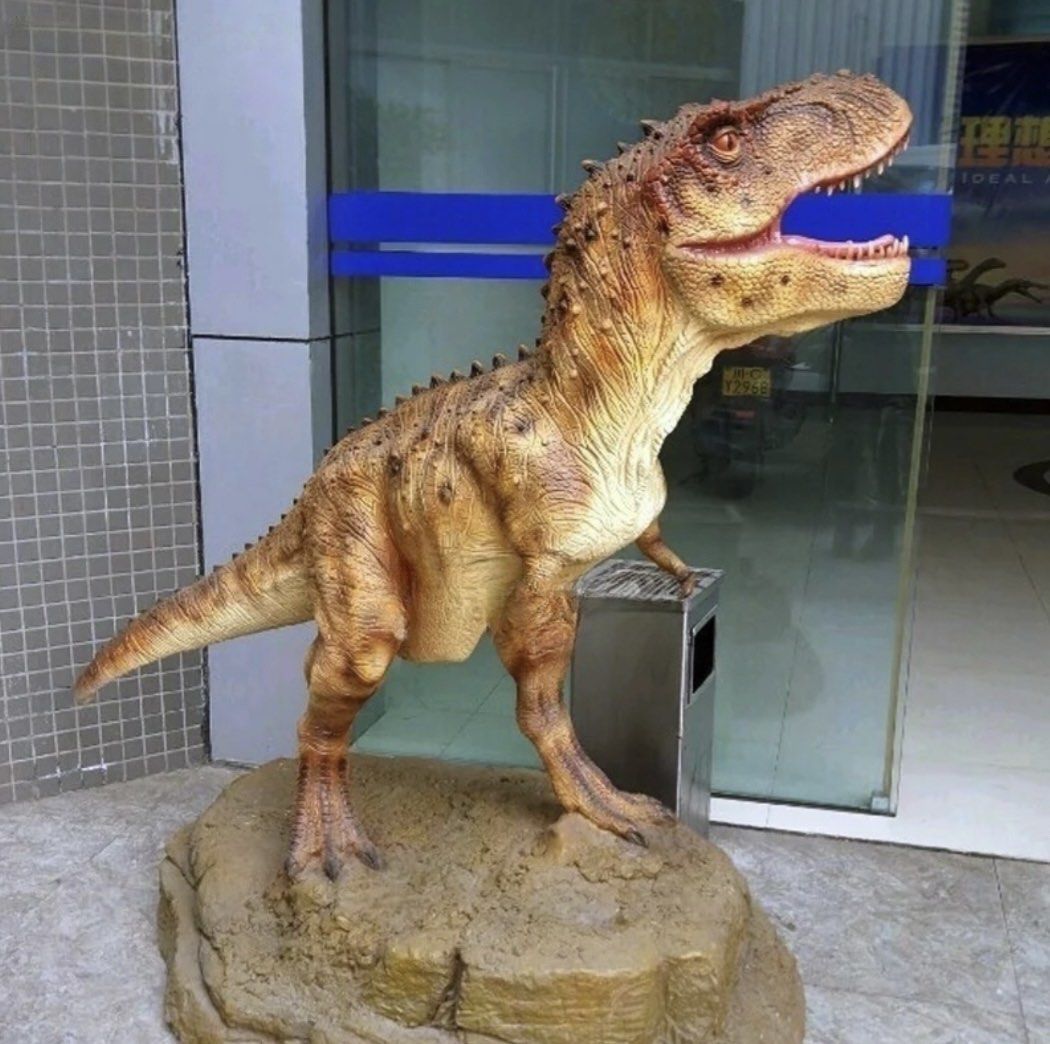 Life Size Tyrannosaurus Styracosaurus Carnotaurus Pachycephalosa ...