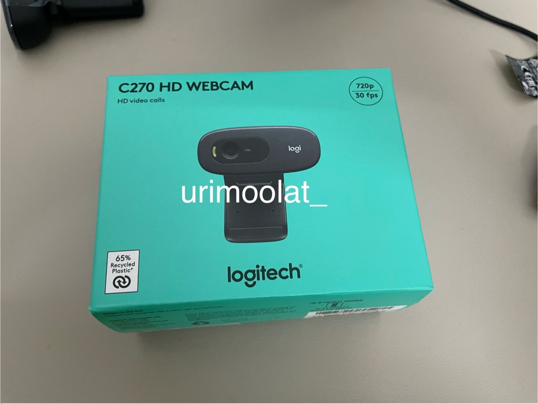 LOGITECH C270 HD WEBCAM, Computers & Tech, Parts & Accessories, Webcams ...