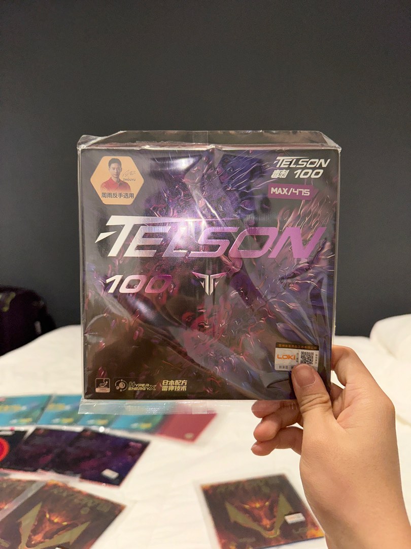 LOKI Telson 100 (Zhou Yu), Sports Equipment, Sports & Games, Racket & Ball Sports on Carousell