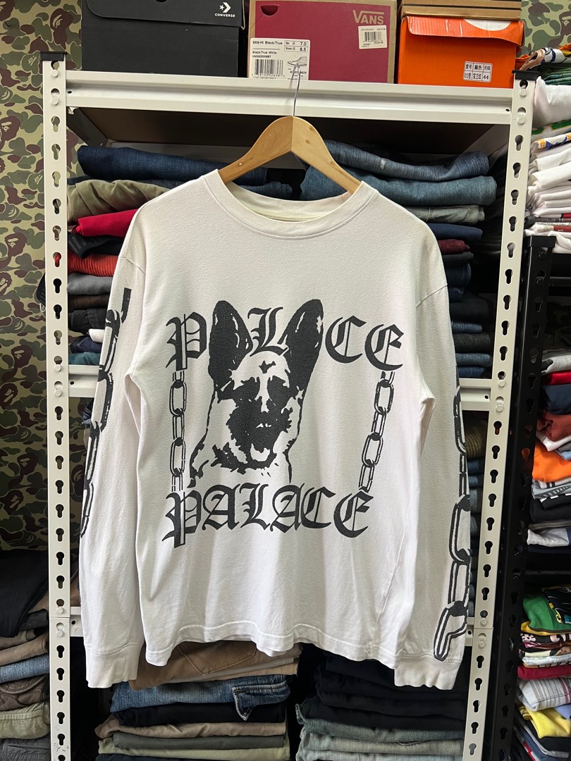 (M) Palace Skateboard P' Chain Dog, Men's Fashion, Tops & Sets, Tshirts ...