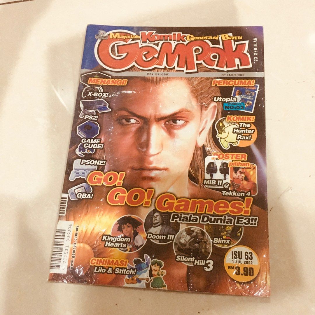 Majalah Gempak isu 63 poster, Hobbies & Toys, Books & Magazines, Comics ...