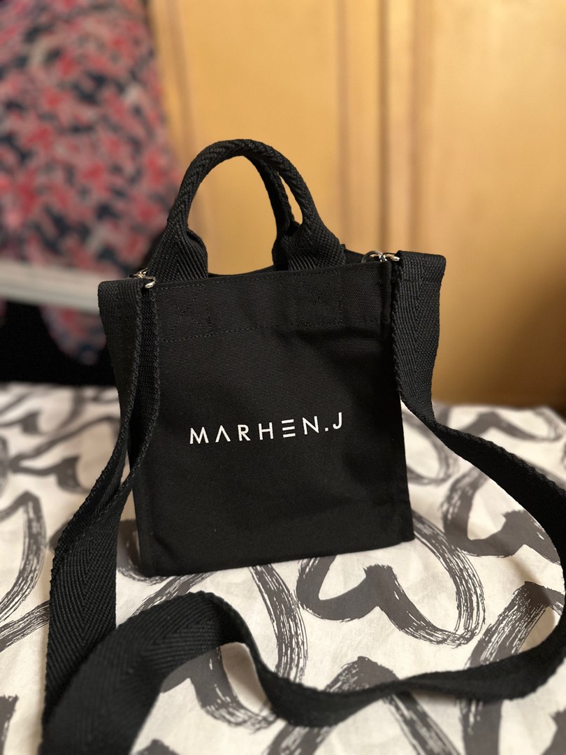 Marhen J All Black Ricky Mini bag, Women's Fashion, Bags & Wallets ...