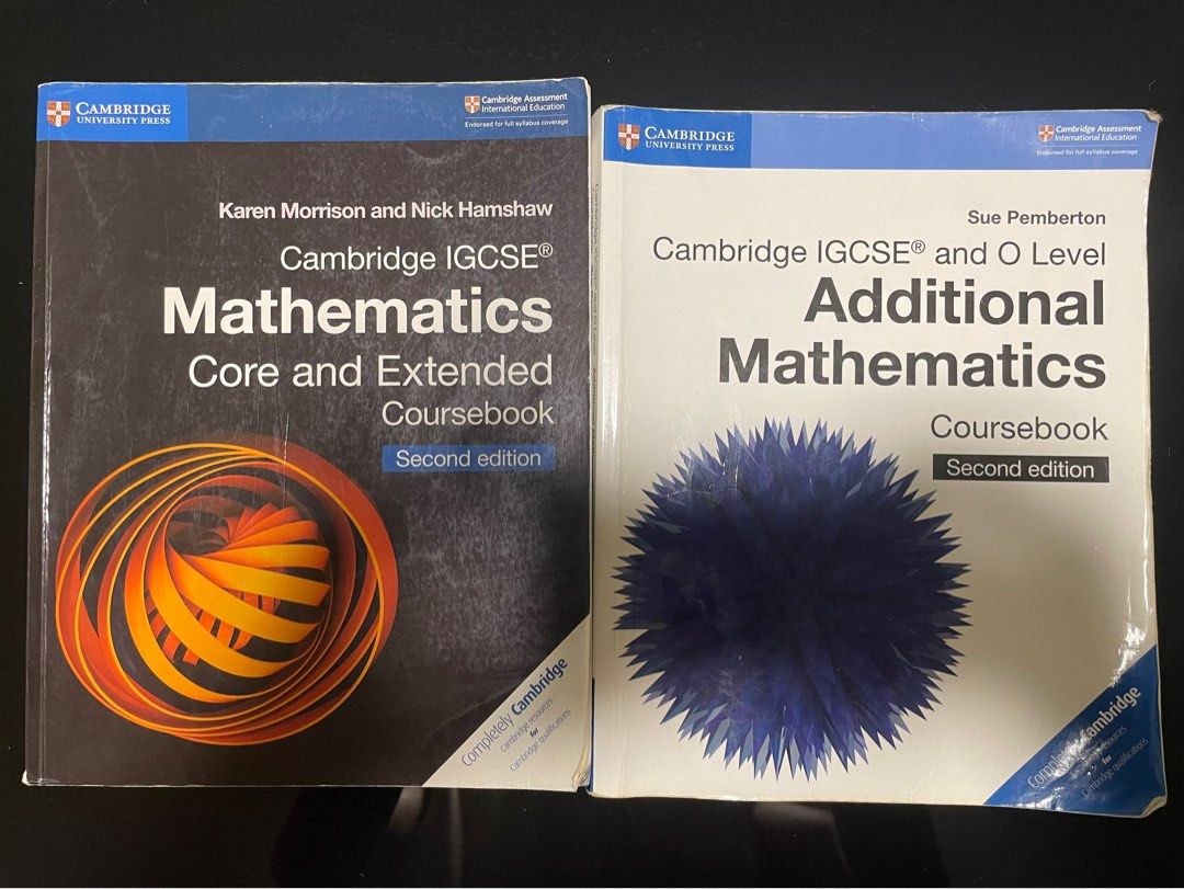Maths And Add Maths Igcse Coursebooks Hobbies And Toys Books
