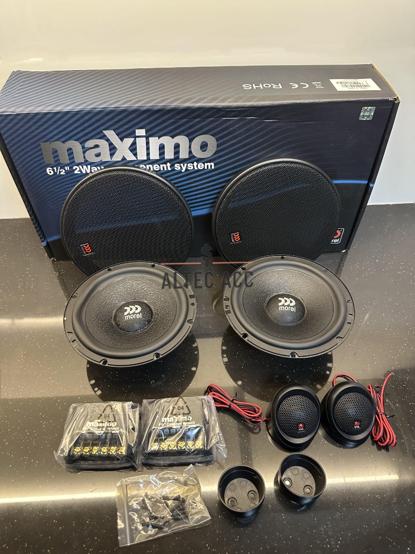 Morel Maximo 6.5" Inch 2 Way Component Set Speaker (NEW) NO NEGO, Audio ...