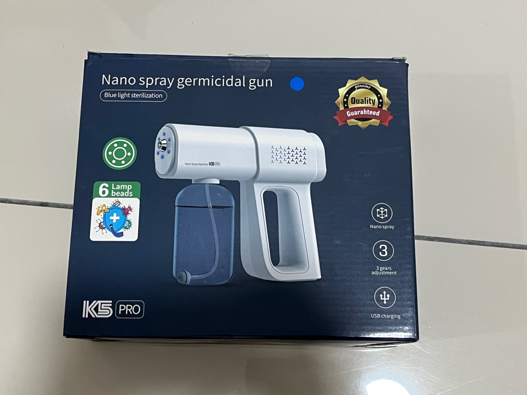Nano Spray Germicidal Gun, TV & Home Appliances, Electrical, Adaptors ...